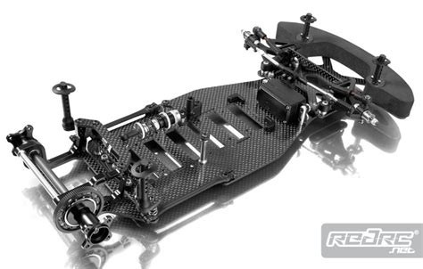 Red RC Xray X Link Pan Car Chassis