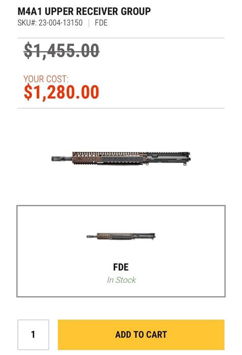 M4a1 Build Good Price For The Upper Rdanieldefense