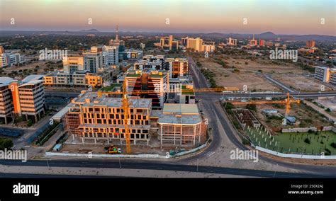 Multistory Building In Construction Developments In Cbd Gaborone