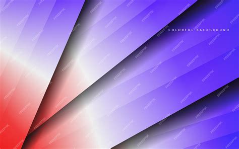 Premium Vector Abstract Geometric Overlap Layer Purple Color Background
