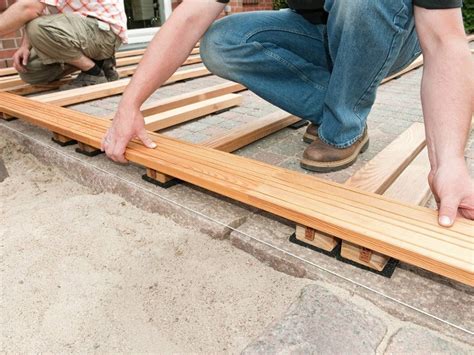 Holzterrasse Selber Bauen Bauanleitung Für Holzterrassen Heimwerkerde