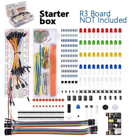 DIY Project Starter Kit For Arduino UNO R Kit Electronic DIY Kit Electronic Component Set With