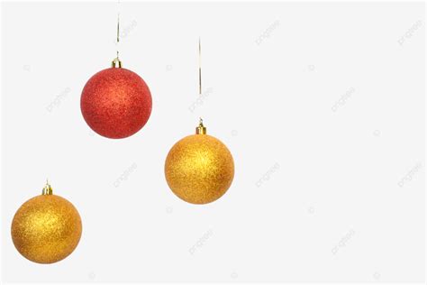 赤と金のボール クリスマス カード リボンイラスト素材透過、pngフリー画像ダウンロード Pngtree