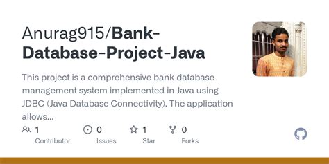 GitHub Anurag915 Bank Database Project Java This Project Is A