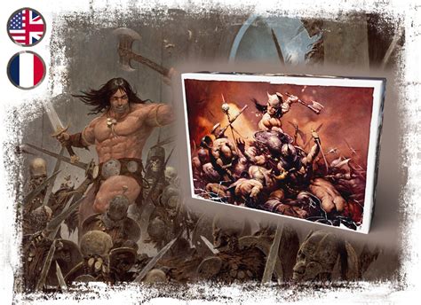 Conan Frazetta Box Monolith Board Games