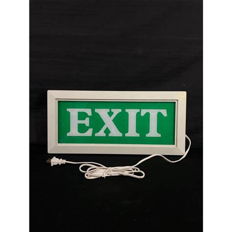 Light Up Exit Sign