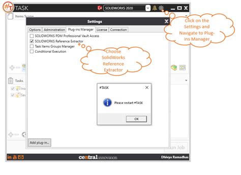 SolidWorks Reference Extractor TASK Documentation