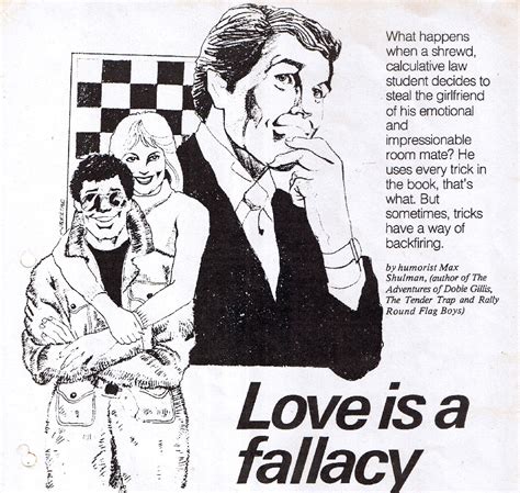 Love Is A Fallacy By Max Shulman Pdf