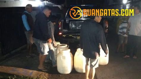 200 Liter Tuak Berhasil Disita Polisi Di Tasikmalaya