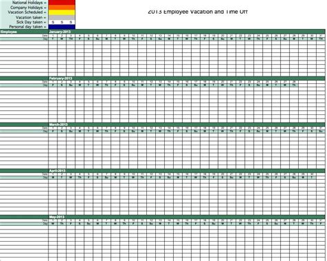 Ms Excel Employee Absence Schedule Template Excel Templates Employee Absence Tracking Excel