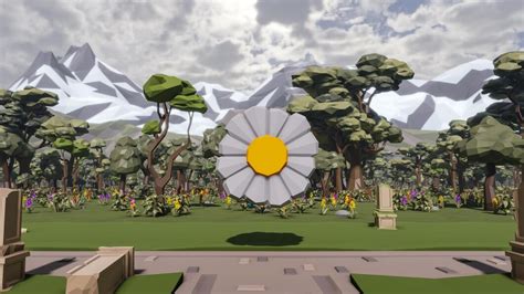 지속 가능한 개발 목표를 위한 3d 렌더링 및 낮은 폴리 그래픽 리소스 생물 다양성 성장하는 경제 및 생태 프리미엄 사진