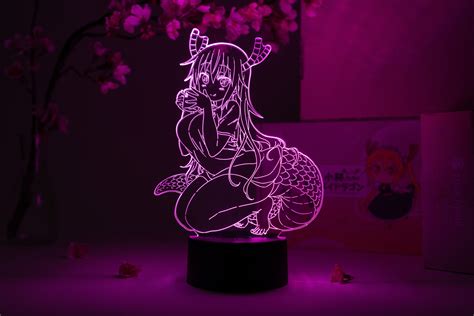 Tohru Sitting Otaku Lamp Miss Kobayashis Dragon Maid Miss