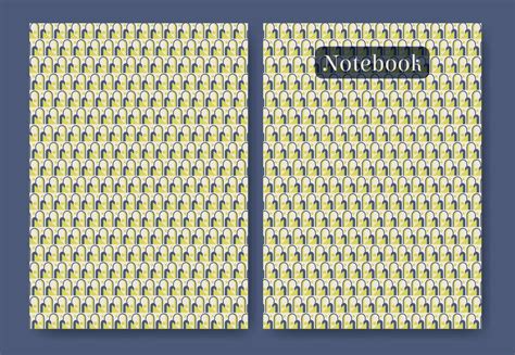 Minimalistic Abstract Elements Notebook Cover Aesthetic Creative