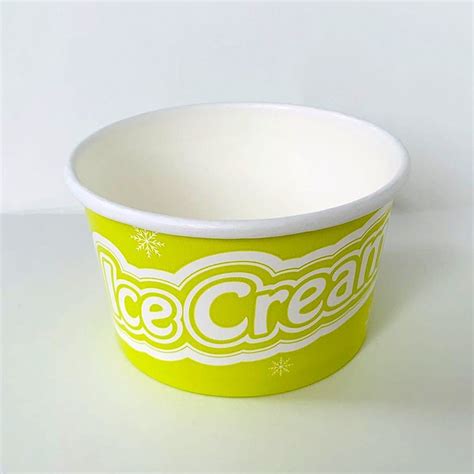 Customized Environment Friendly Disposable Ice Cream Paper Bowl China