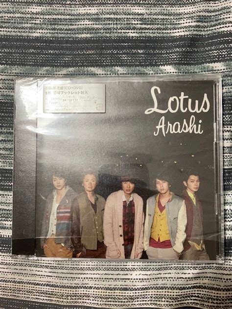 Arashi 嵐 Lotus 初回限定 日版cd 興趣及遊戲 收藏品及紀念品 明星周邊 Carousell