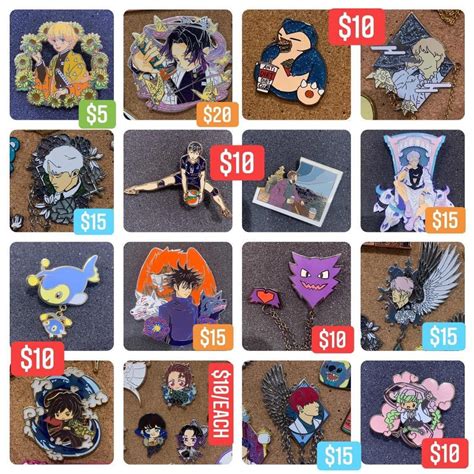 Bts Enamel Pins And Anime Enamel Pins Trying To Depop