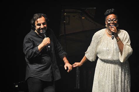 Photo Exclusif André Manoukian Et Aline Afanoukoe Au Concert