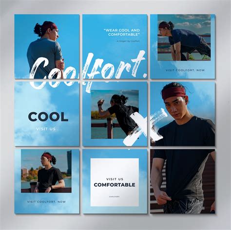 인스타그램 피드 디자인 쿨포트 피드 제작 Sns·광고소재·썸네일 포트폴리오 크몽