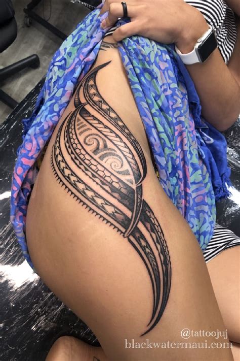Pin On Freehand Polynesian Tattoos Tattoojuj