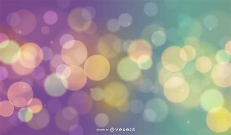 Colorful Shiny Bokeh Background Vector Download