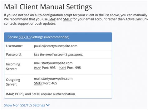 how to set up cpanel emails with wordpress smtp