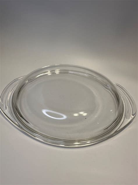 Pyrex Clear Glass Casserole With Dome Lid 024 2 Quarts Vintage Etsy