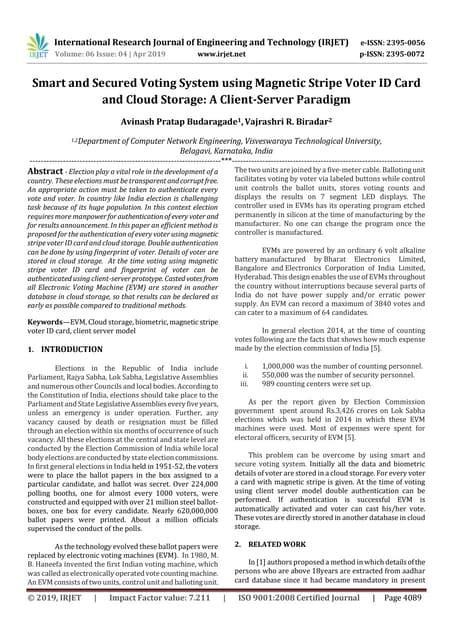 Voting Project Mini Project Pdf Internet Computing