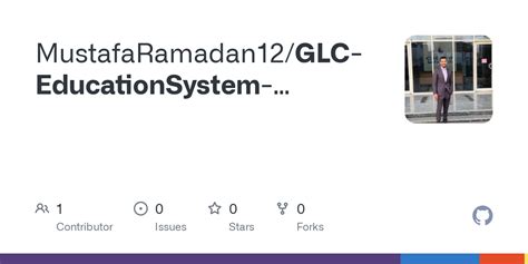 Github Mustafaramadan Glc Educationsystem Angular Ui