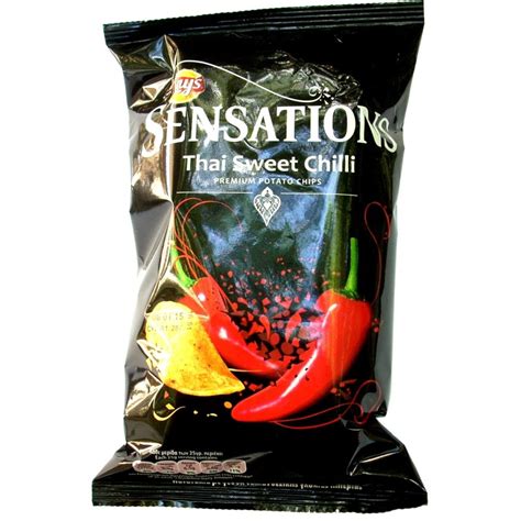 Lays Sensations Thai Sweet Chilli Premium Potato Chips Crisps 47g