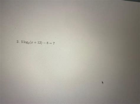 Solved Log X Log X Log X Chegg Com