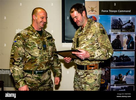 Upavon Uk 17th January 2017 Lieutenant General Patrick Sanders Cbe