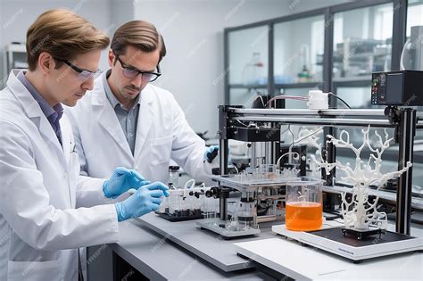 Premium Photo Molecular 3d Printing Lab