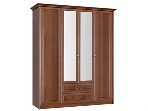 Шкаф распашной ВСЯ МЕБЕЛЬ Шкаф 4 х створчатый Янна ЯН 06 197 3x66x229 5 см купить по