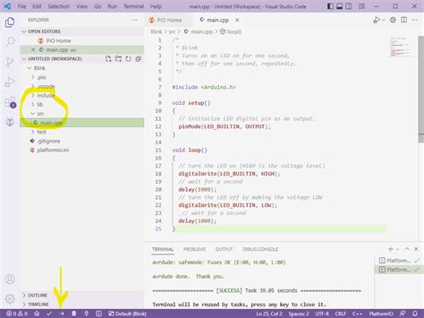 Visual Studio Code Platformio Aahgo