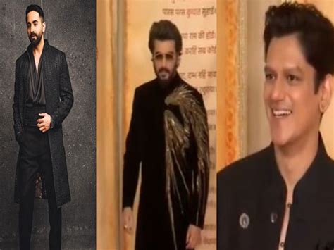 Ayushmann Khurrana Arjun Kapoor Vijay Varma Slay In Black Outfits At