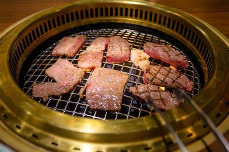 Grilled Wagyu Beefgrilled Japanese Wagyu Sirloin Steak Stock Image