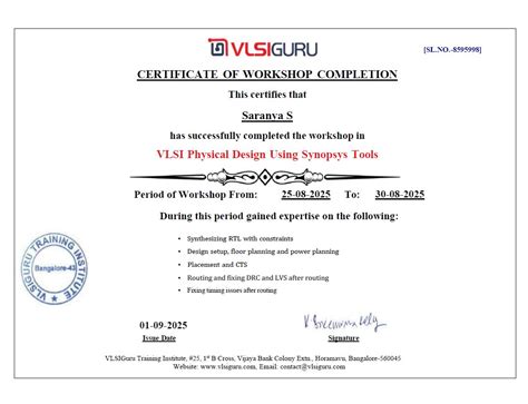 Vlsi Physicaldesign Synopsys Rtltogdsii Chipdesign Vlsiguru