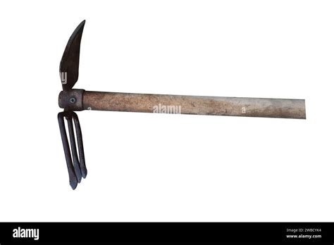 Dig Tool Isolated On White Background Farmer Hand Tool Stock Photo Alamy