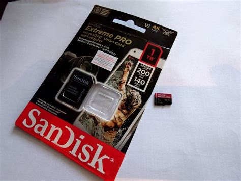 Sandisk Extreme Pro TB MicroSD MB S Mobile Phones Gadgets Mobile Gadget Accessories