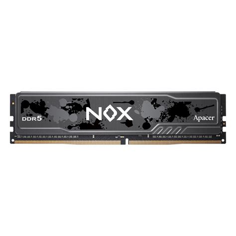 Apacer Nox Ddr5 16gb 5200mhz Udimm Pc Memory With Heatsink