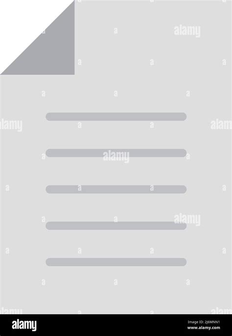 A Simple File Icon Memo Icon Editable Vector Stock Vector Image Art Alamy