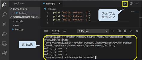 Vscodeでリモートデバッグpython編 ネットワーク管理者（の卵）養成講座