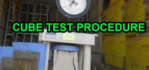 Concrete Cube Test Procedure Archives Tutorials Tips