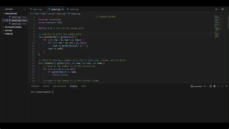 aditi singh on linkedin sudokugame problemsolving cplusplus codealpha