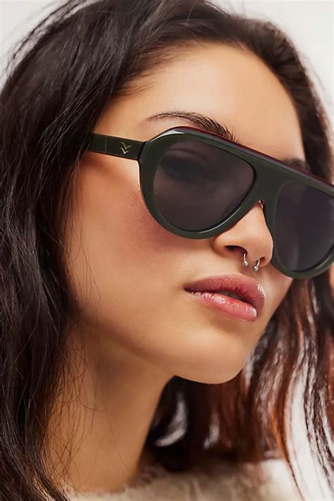 Aspen Polarized Aviator Sunglasses Free People Uk