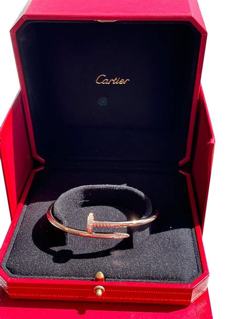Cartier Juste Un Clou 18k Yellow Gold 058ct 32 Brilliant Cut Diamonds