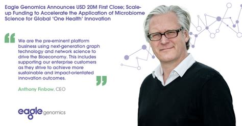 Maria Elena M On Linkedin Eagle Genomics Announces Usd 20m First