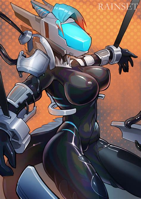 Rule 34 Drone Female Helmet Huge Ass Huge Breasts Mask Rainset Thick