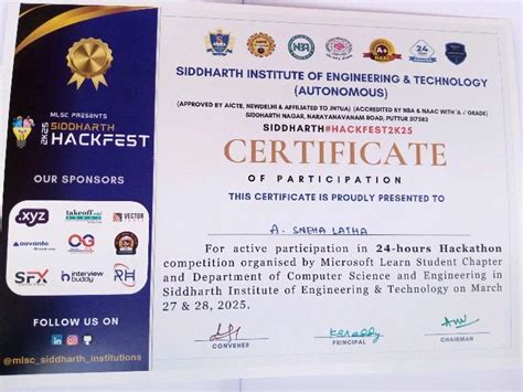 Hackfest2k25 Firsthackathon Appdevelopment Uiux React Django Sneha A