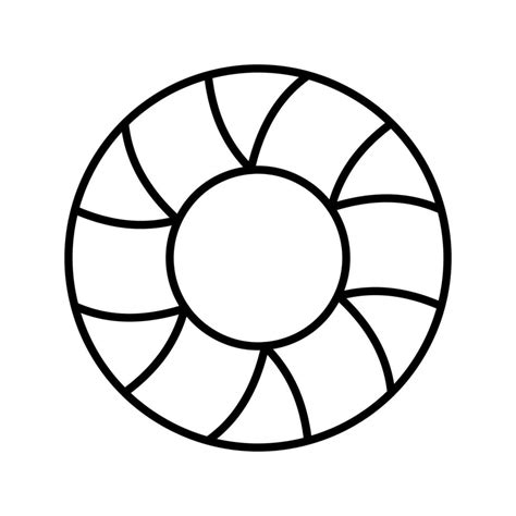 Simit Vector Icon 12528666 Vector Art At Vecteezy